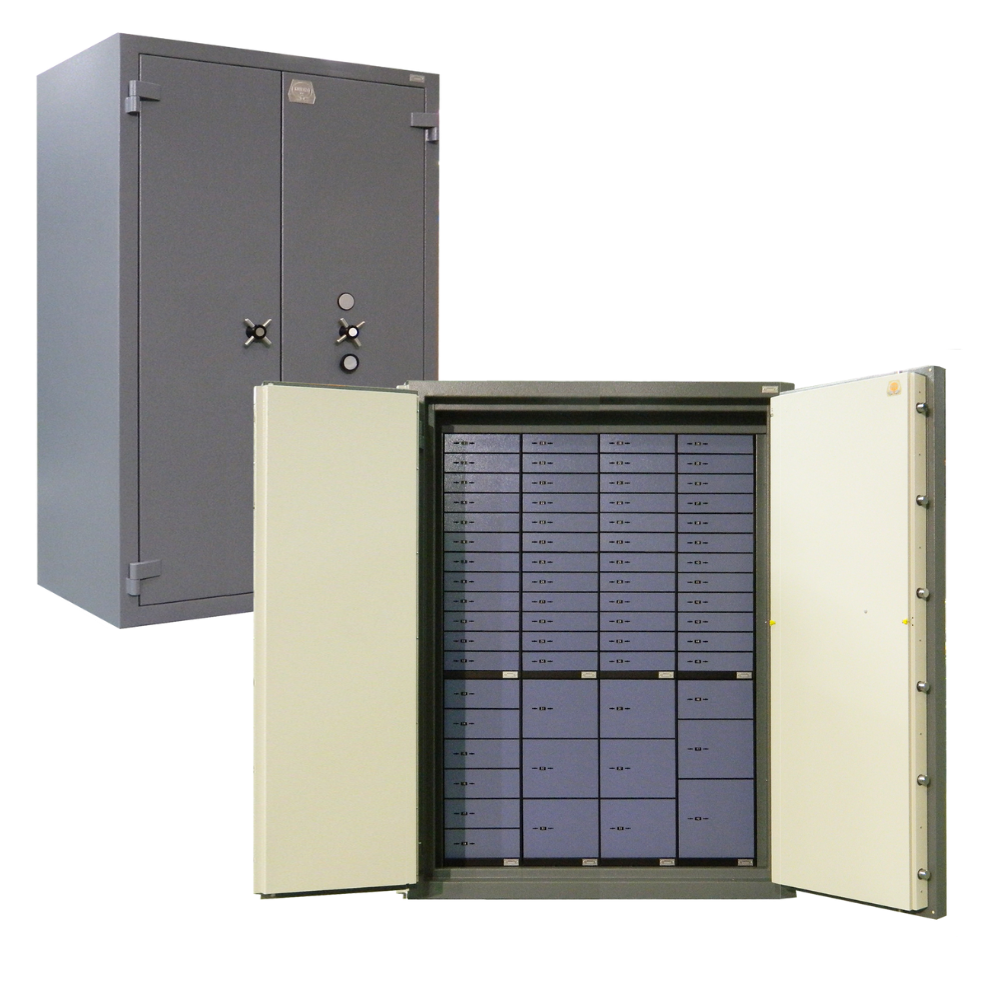 Double door safes: big size safes with double doors